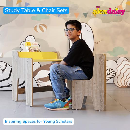 Ergonomic Study Table & Chair Sets for Kids | Alex Daisy – Alexdaisy